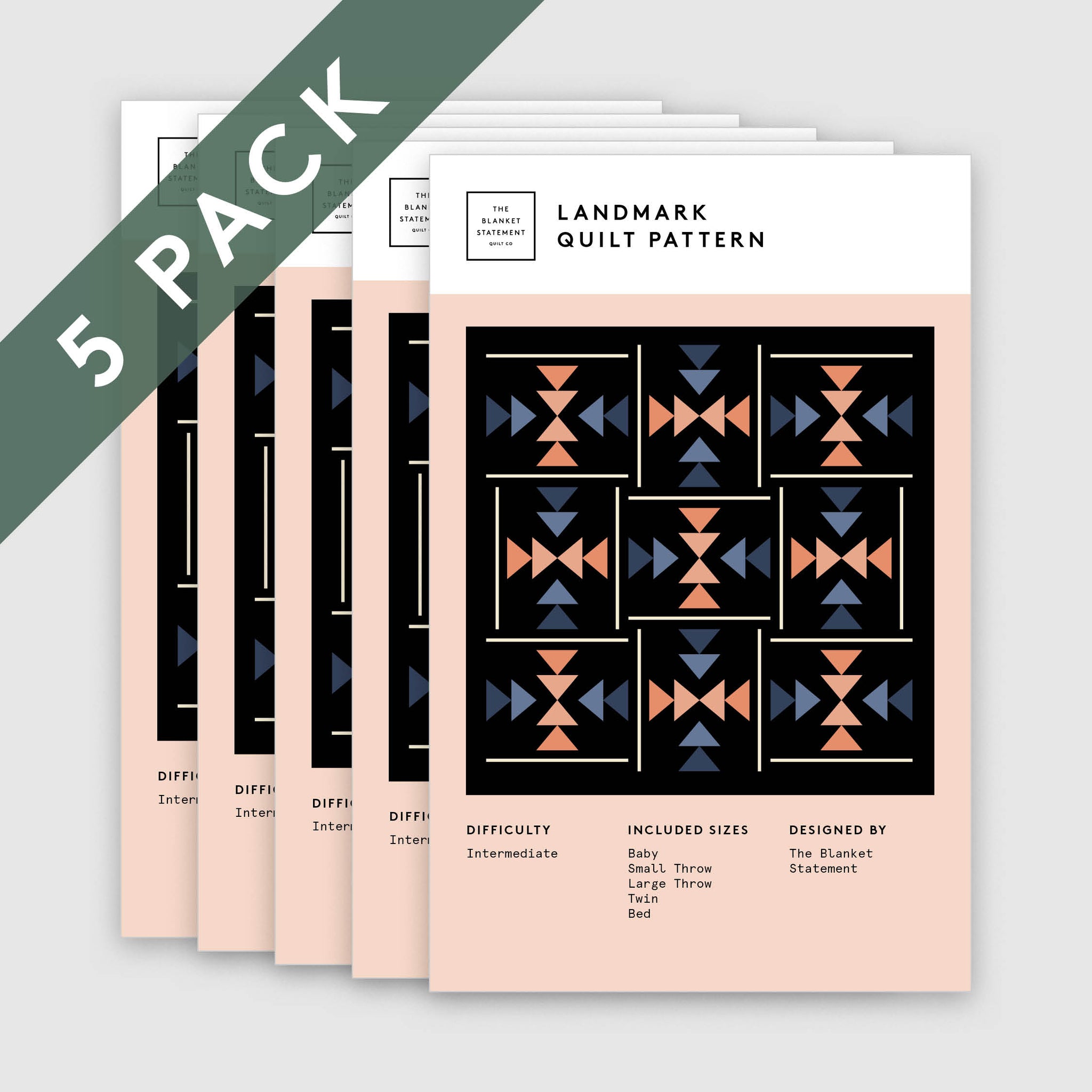 Landmark Paper Pattern - Pack of 5 – The Blanket Statement