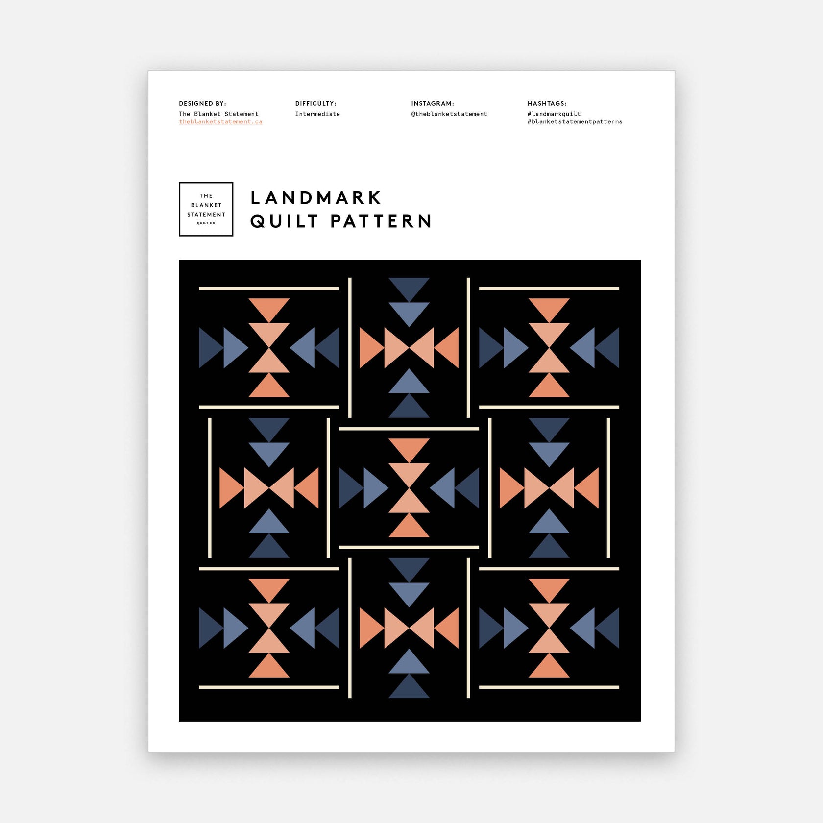 Landmark PDF Pattern – The Blanket Statement